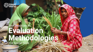 Best Practices in Evaluation Methodologies for Social Work - Integral World